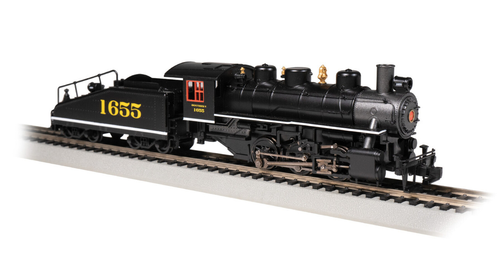 Bachmann 51614 HO Scale 0-6-0 Steam Locomotive with DCC and Smoke ...