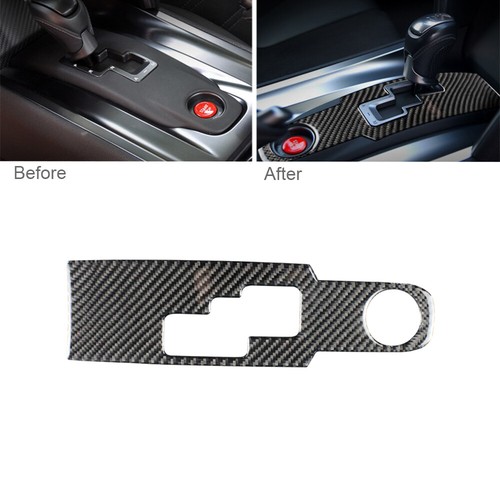 Carbon Fiber Gear Shift Panel Interior Frame Trim For Nissan GT-R R35 ...