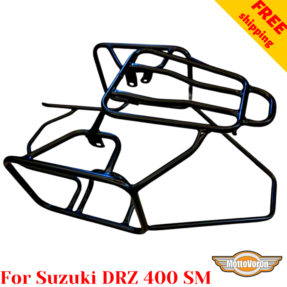 For Suzuki DRZ 400 SM Rack luggage system DRZ400S Side carrier DRZ400SM ...