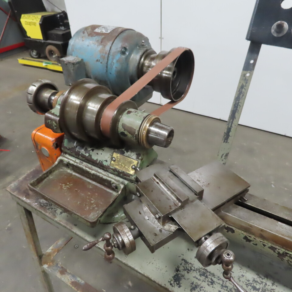 Hardinge Vintage 4C Collet Lathe 7" Swing 24" Bed 13" Centers 230/480V ...