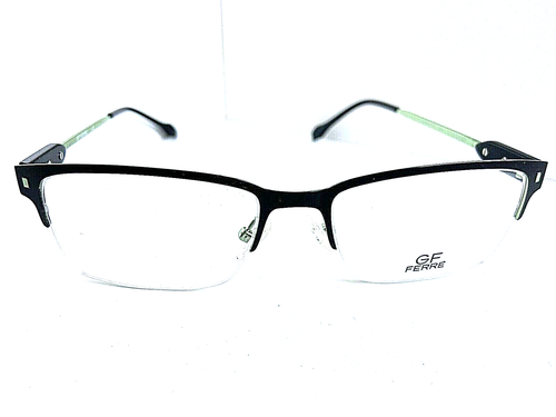 Gianfranco Ferre GFF 0074 001 Black 52mm Men's Women's Eyeglasses Frame ...