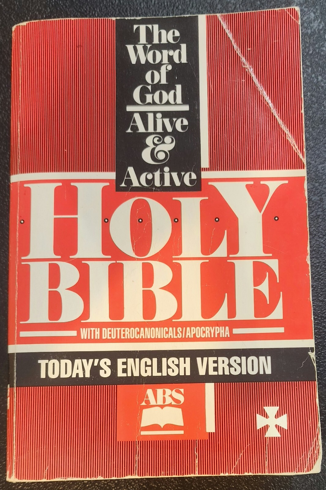 The Word of God Alive & Active Holy Bible Today's English Version PB Good Red | eBay