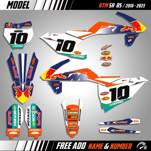 KTM 85 SX 2018 2019 2020 2021 2022 2023 2024 Decals Stickers Graphics ...