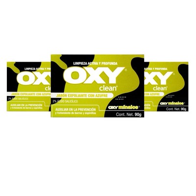 2X JABONES OXY EXFOLIANTE CON AZUFRE (90g c/u) 🇲🇽 | eBay