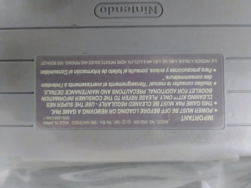 Ninja Warriors (Super Nintendo, 1994) SNES Authentic Tested | eBay