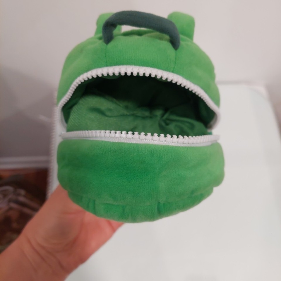 Makeship Liam Backpack Cheesy HFJ Plush Green Toy | eBay
