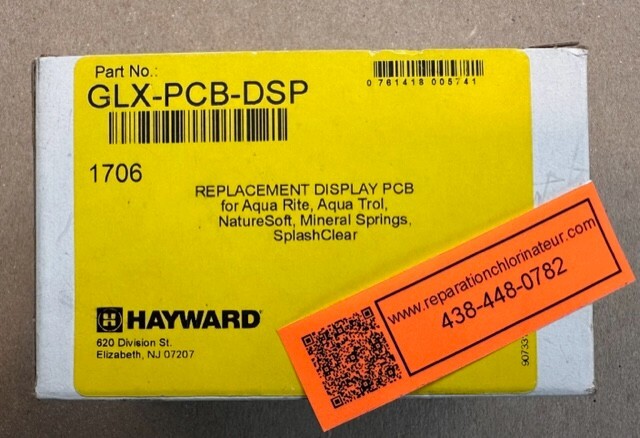 Hayward Aquarite GLX-PCB-DSP Display Board Aqua Rite Aqua Trol Swim ...
