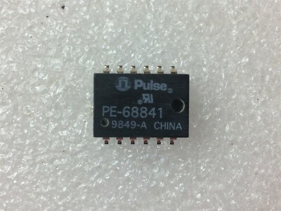 PE-68841 PULSE Telecom Transformer 2(1CT:2CT) 1Ohm/1Ohm Gull Wing SMD ...