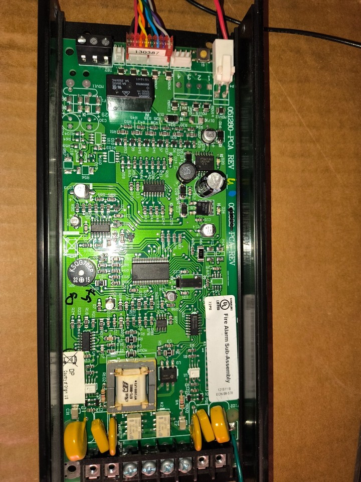 Silent Knight 5128 Dialer 4-Channel Digital Fire Alarm Communicator ...