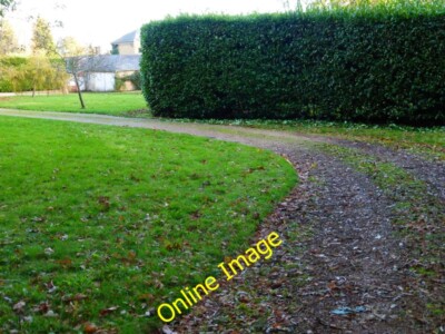 Photo 6x4 Driveway at Lumley Seat Forestside There is just a glimpse of ...