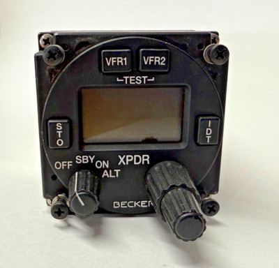 Becker transponder ATC 4401 - Mode A/C with ATC encoder & wiring ...