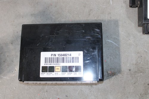 Chevy GMC Body Control Module 15940214 Lifetime Warranty | eBay