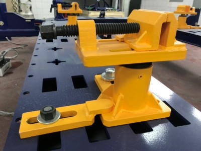 Universal Heavy Duty Auto Body Shop Frame Machine Anchoring Clamp Set ...