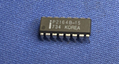 P2164B-15 INTEL P2164 16-PIN DIP RAM RARE VINTAGE COLLECTIBLE LAST ONES ...