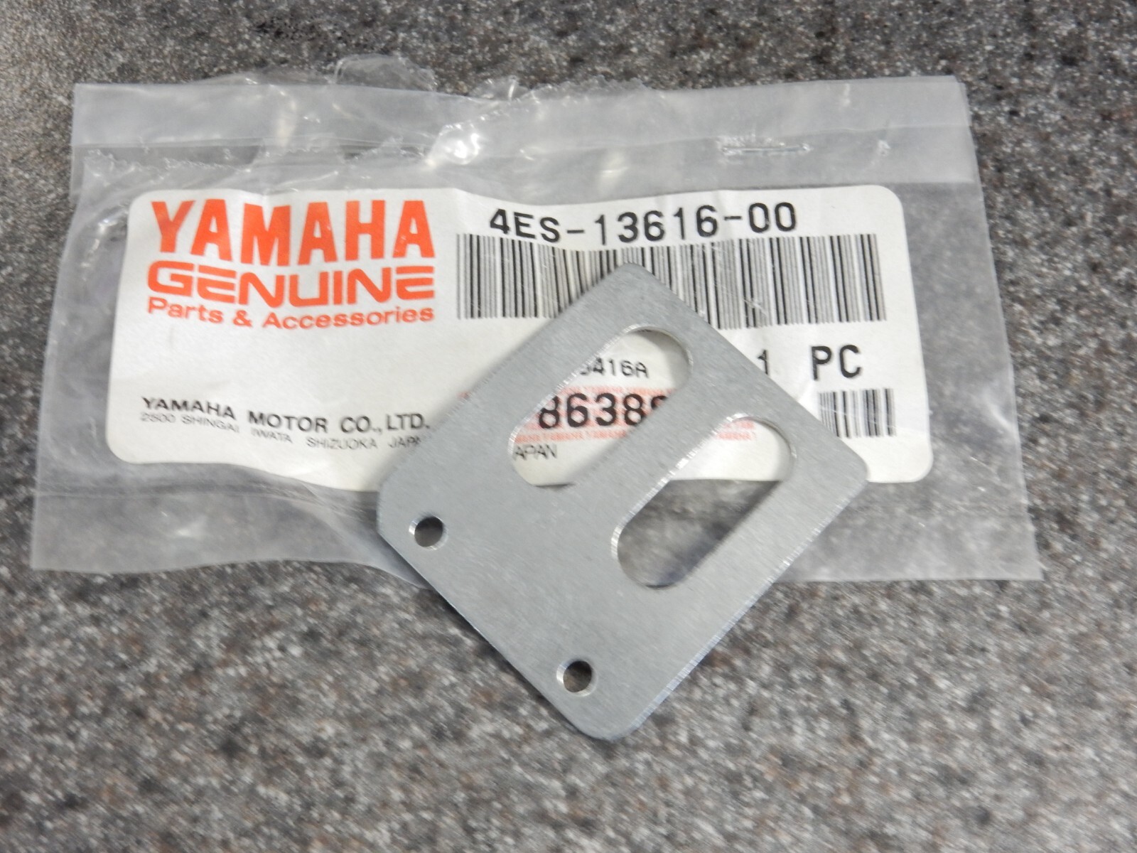 NOS Yamaha Reed Valve Stopper 2002-2005 YZ85 1993-2001 YZ80 4ES-13616 ...