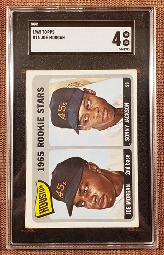 1965 Topps #16 Joe Morgan Houston Colt .45's Vintage Original Baseball ...