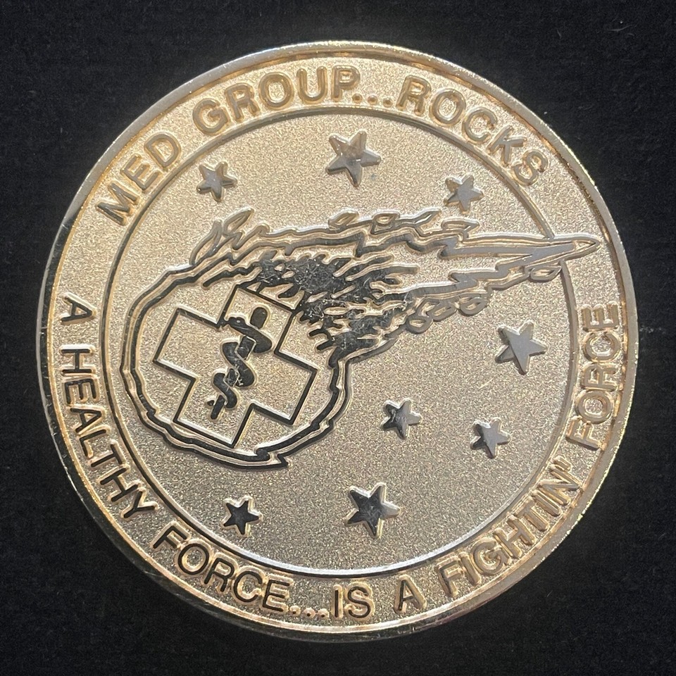 62nd Medical Group US Air Force Challenge Coin | eBay