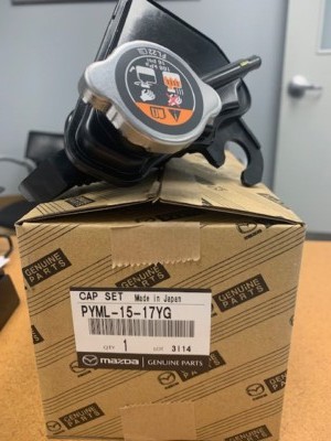 MAZDA Genuine OEM Radiator Cap SET PYML-15-17YG | PYML1517YG | Unspecified Length