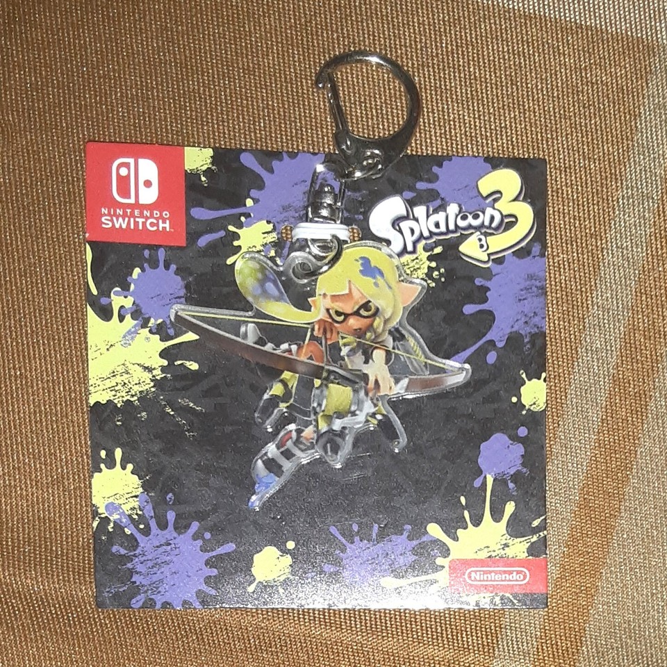 Splatoon 3 Keychain Best Buy Pre-Order Bonus 45496598167 | eBay