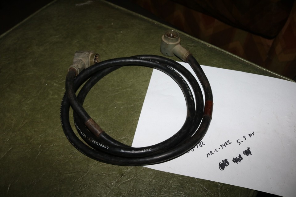 USGI military vehicle radio interface cable CX-4723 / VRC 5.5 foot ...