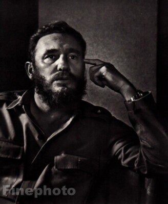 1971 Communist FIDEL CASTRO Prime Minister President Cuba YOUSUF KARSH ...