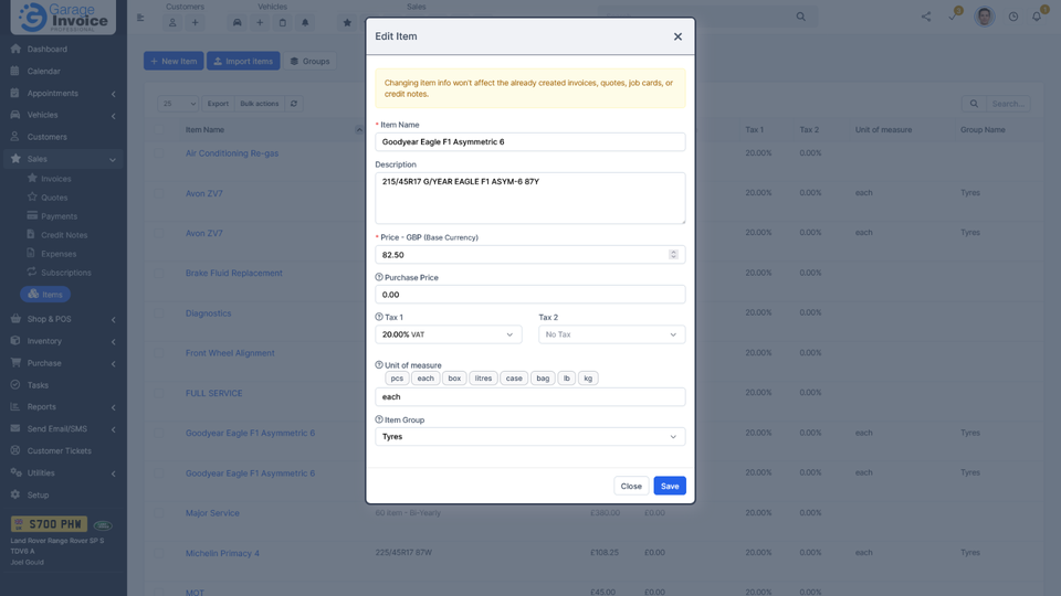 Car Garage & Workshop Management and Invoicing Software with ...