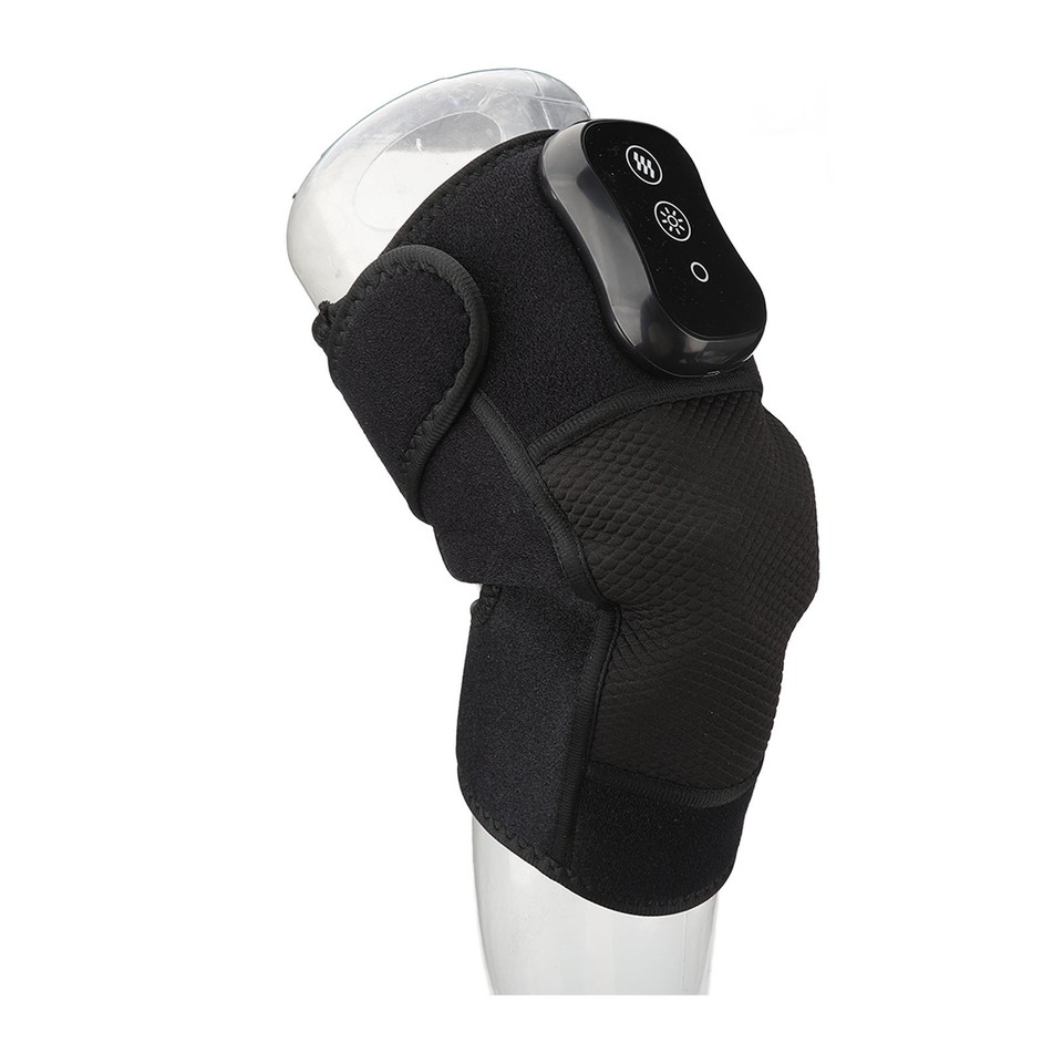 Heated Knee Brace Wrap Knee 3 Strength Mode Stress Relief Massager USB ...