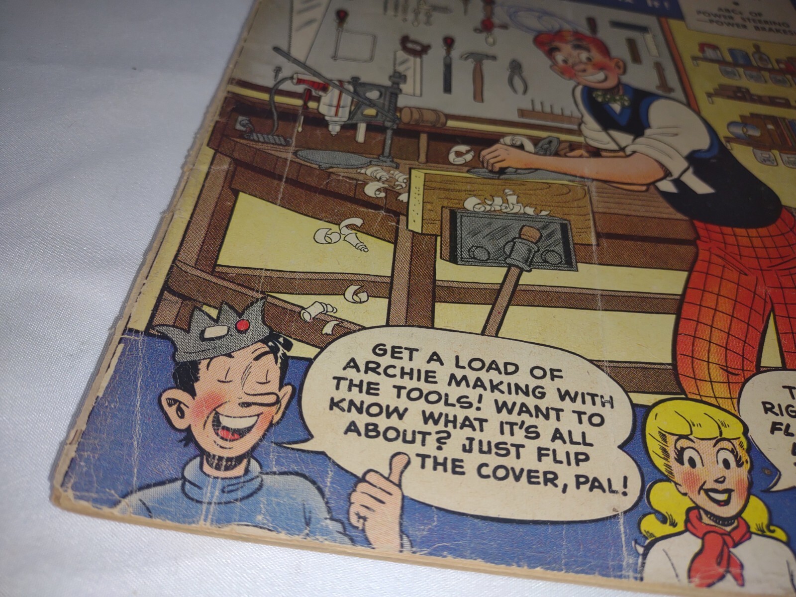 RARE 1954 ARCHIE'S MECHANICS #1 LOW GRADE COMPLETE COPY | eBay