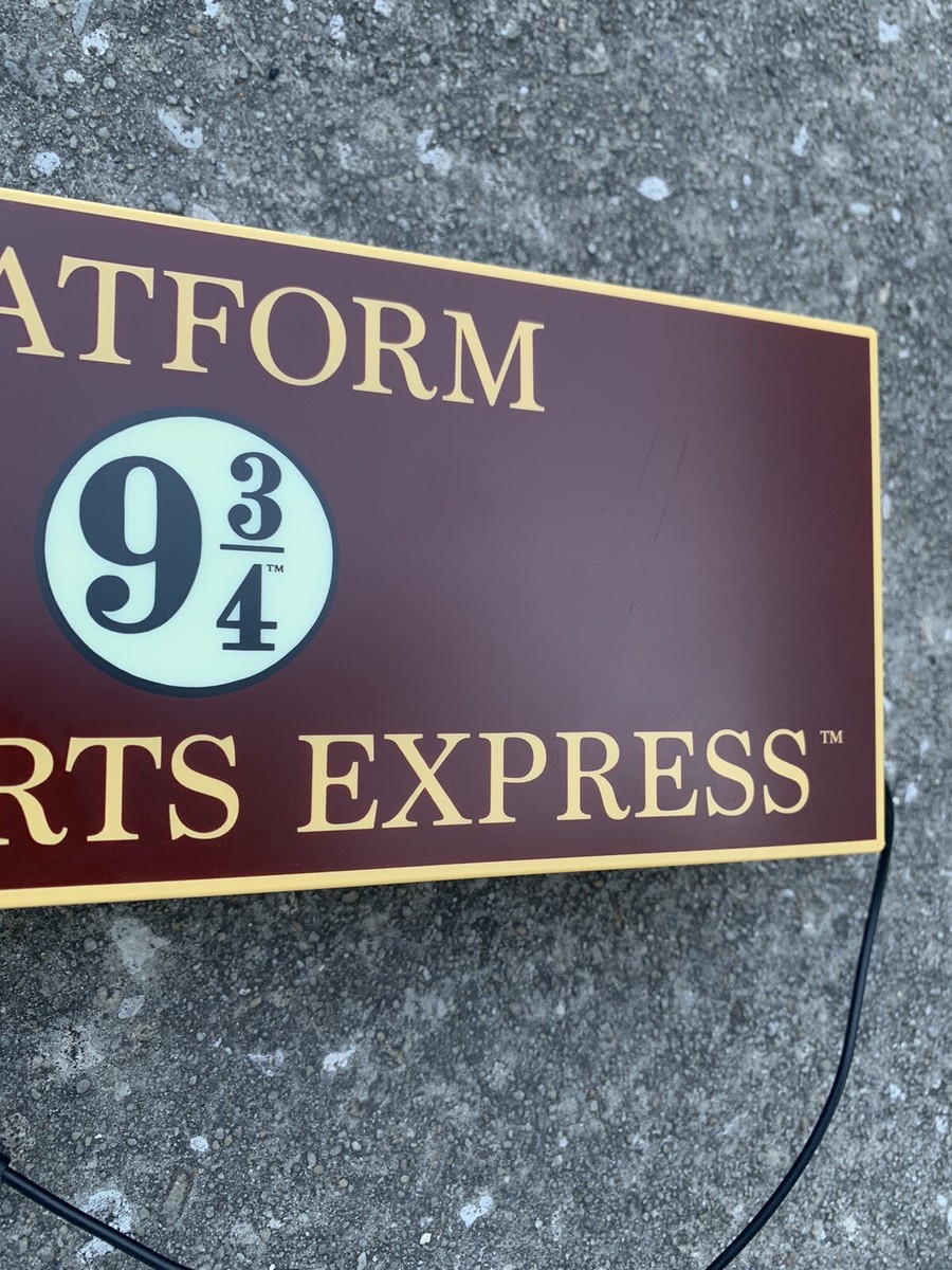Hogwarts Express Sign Universal Studios Wizarding World Harry Potter