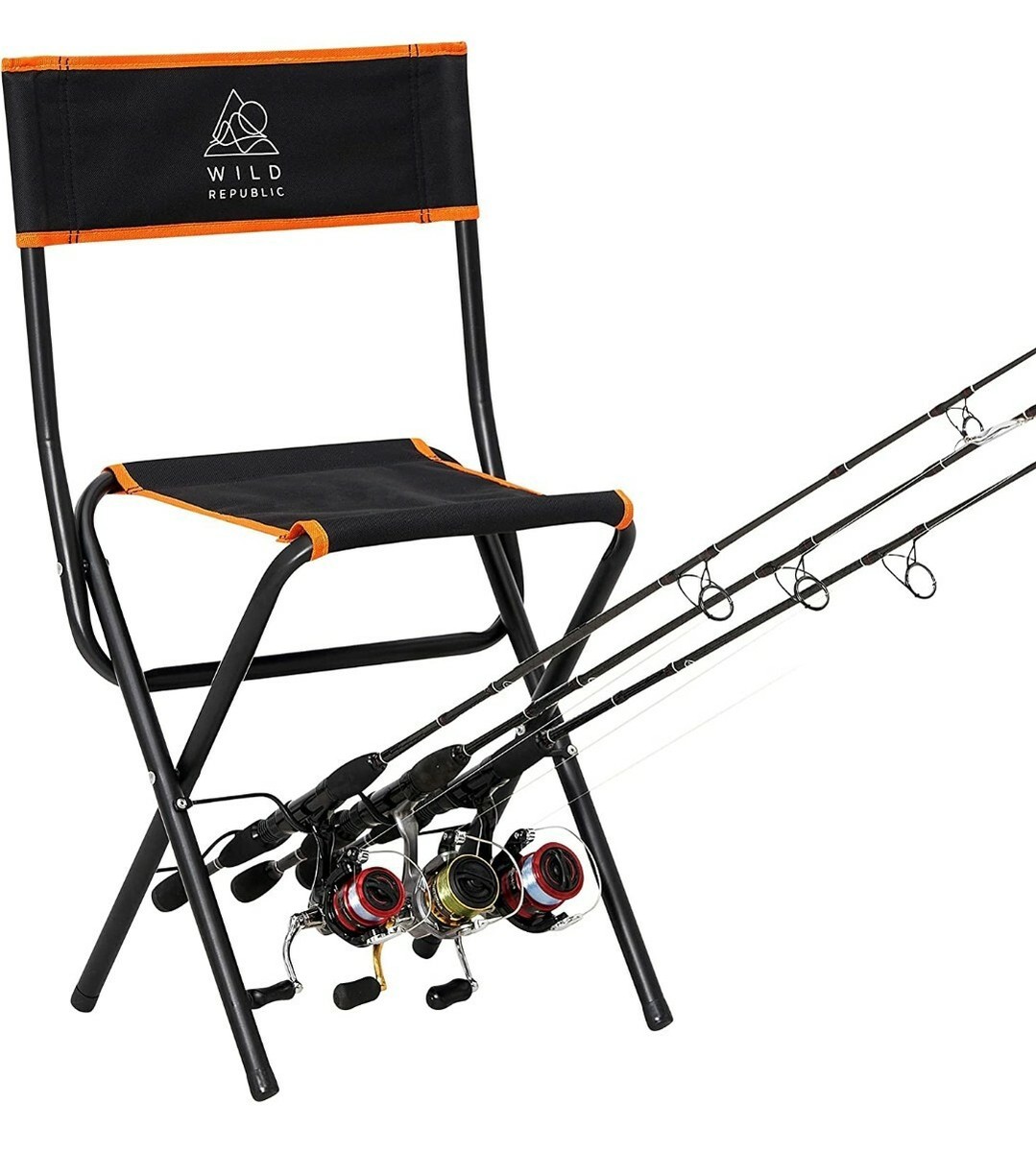 Ozark trail fishing chair with rod holder store
