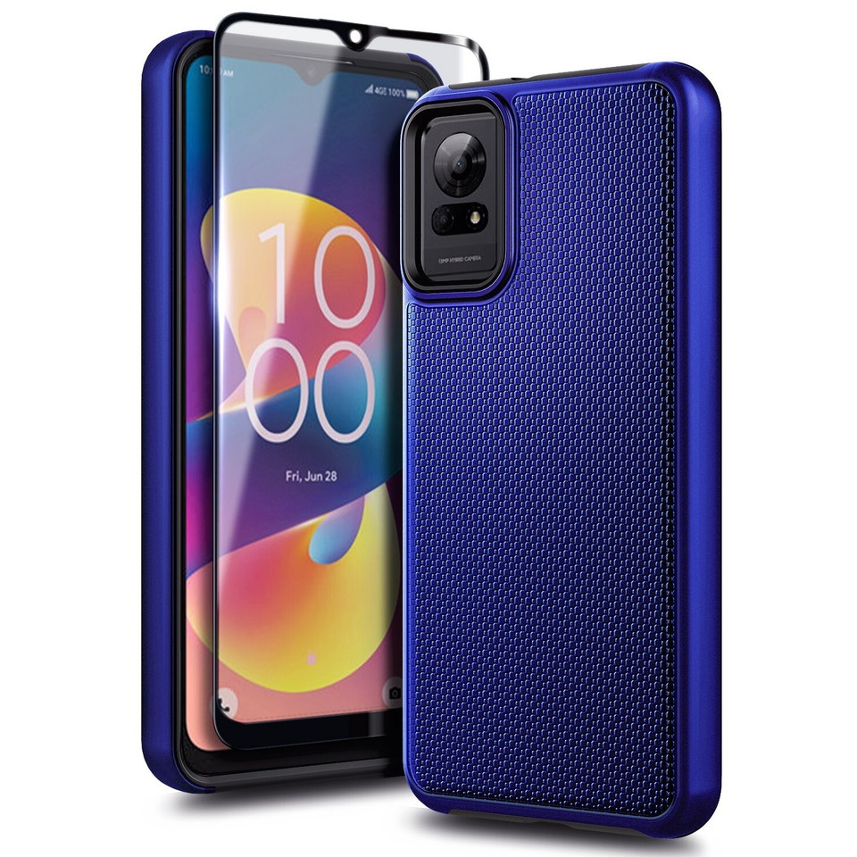 For TCL K23 (T434W) / K24 (T434D) Case Hybrid Protector Cover ...