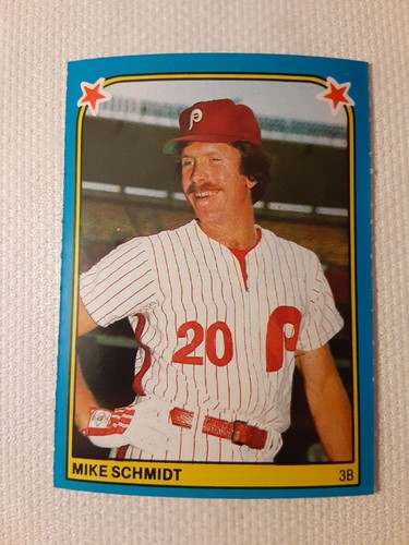 1983 Fleer Stickers MIKE SCHMIDT #170 Philadelphia Phillies | eBay