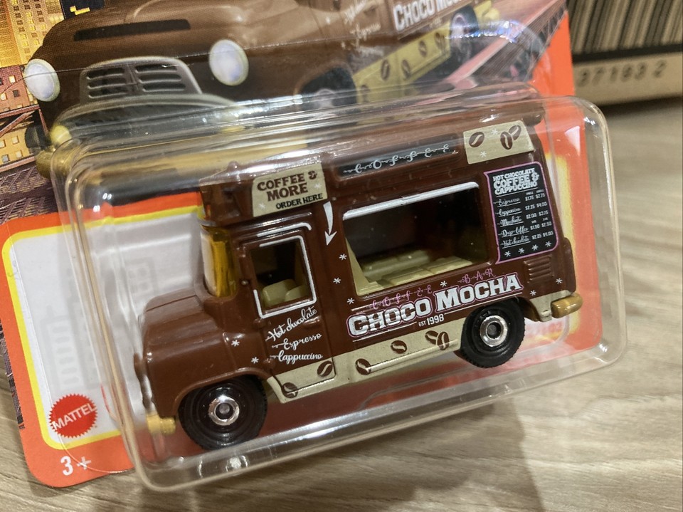 2022 Matchbox #94/102 Brown Ice Cream King Choco Mocha Coffee Truck | eBay