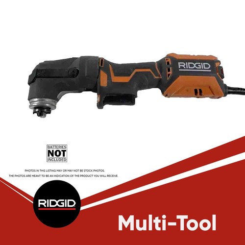 RIDGID 4 Amp Corded Oscillating Multi-Tool R28700 Tool Only Used PAs-34 ...