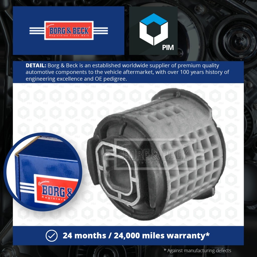 Axle Beam Mount fits BMW M6 4.4 Rear 12 to 18 S63B44B Suspension B&B ...