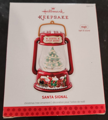 Hallmark Keepsake Ornament-Santa Signal-Magic w/Light & Sound (2013 ...