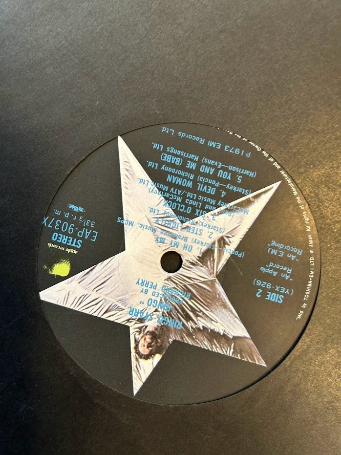 Apple Star Vinyl Record LP VG+ with 2 Booklets, Used | eBay