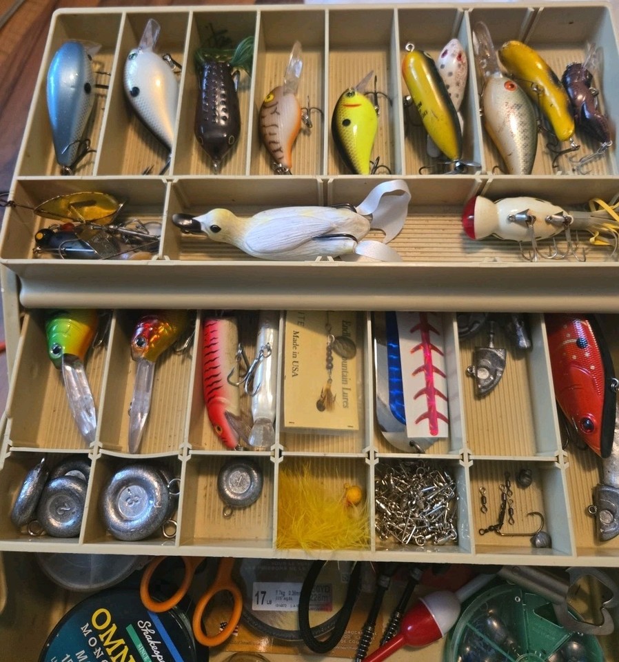 Vintage Plano Full Lures,line,sinkers Bait And More | eBay