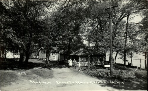 RPPC Baldwin Resort Waterville Minnesota ~ 1940s real photo postcard | eBay
