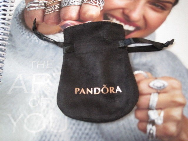 New Authentic PANDORA Asymmetrical Heart Hoop Earrings, Large #297822 w ...