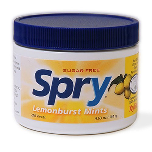 Spry Xylitol Mints Natural Lemon Burst 240 Count for sale online | eBay