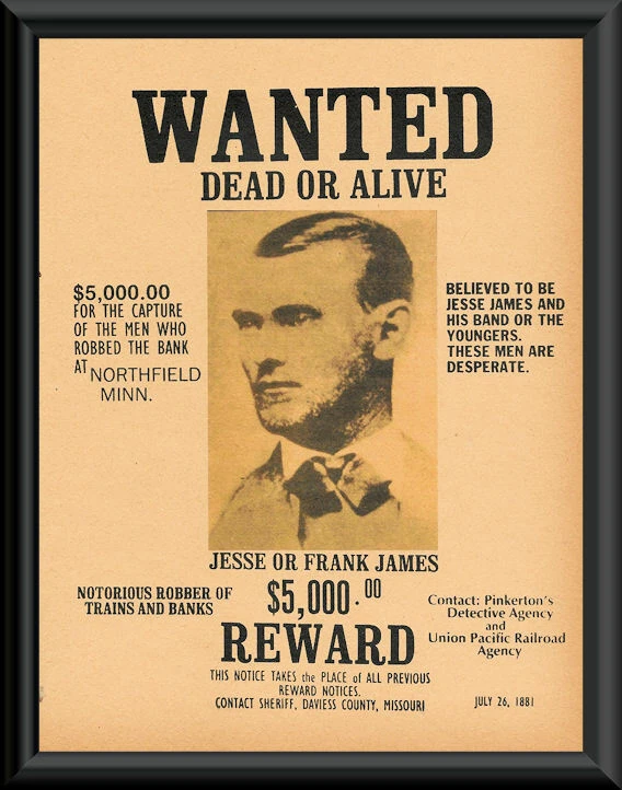 Wanted Poster Paper