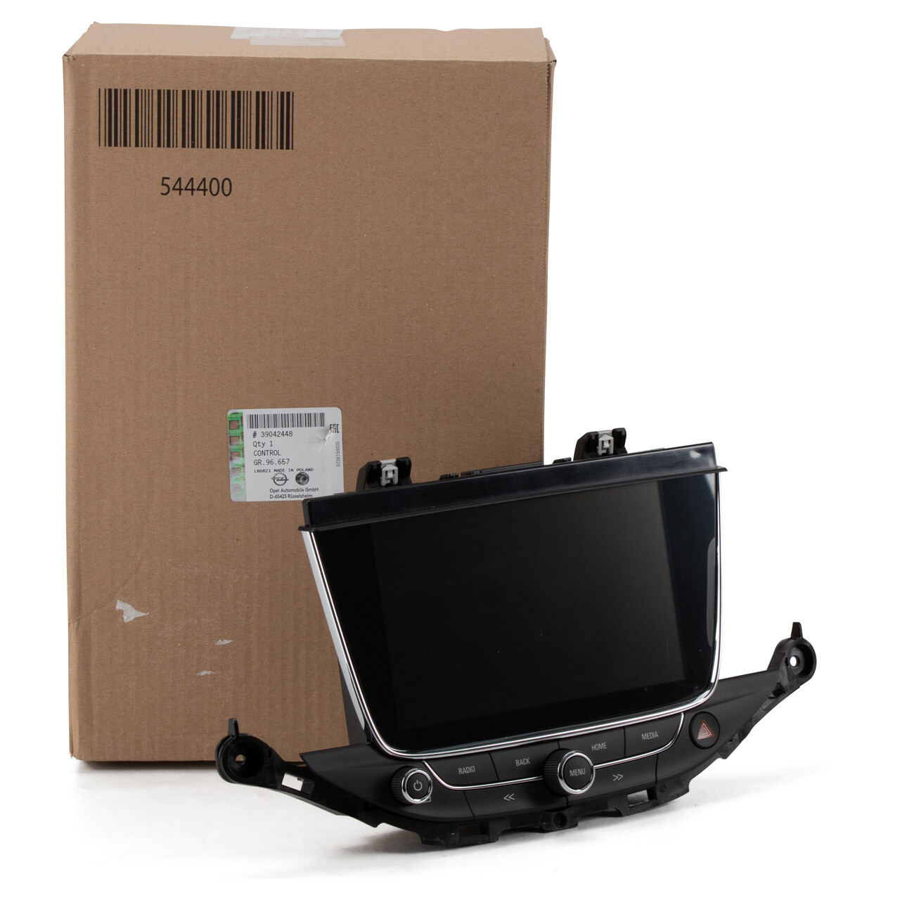 ORIGINAL GM Opel Kombiinstrument Bildschirm Navigation ASTRA K 39042448 ...