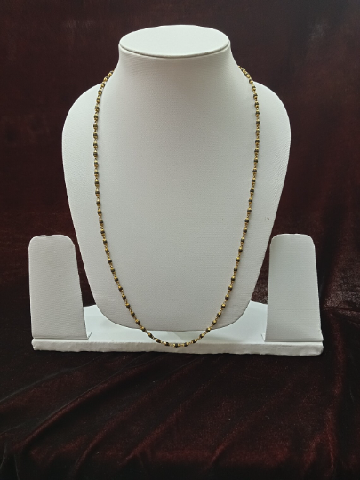 22k 916 Gold Tulsi Mala - Unique Handmade Indian Design - Perfect ...