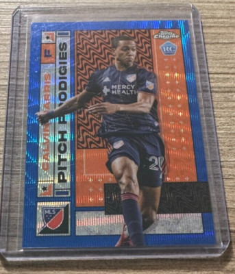 2022 Topps Chrome MLS Calvin Harris Blue Wave Rookie Prodigies /199 ...