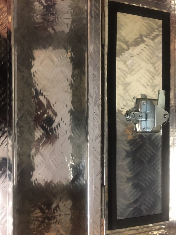 TRAILER Aluminium Lockable Tool box & Strap Storage Box For Ifor ...