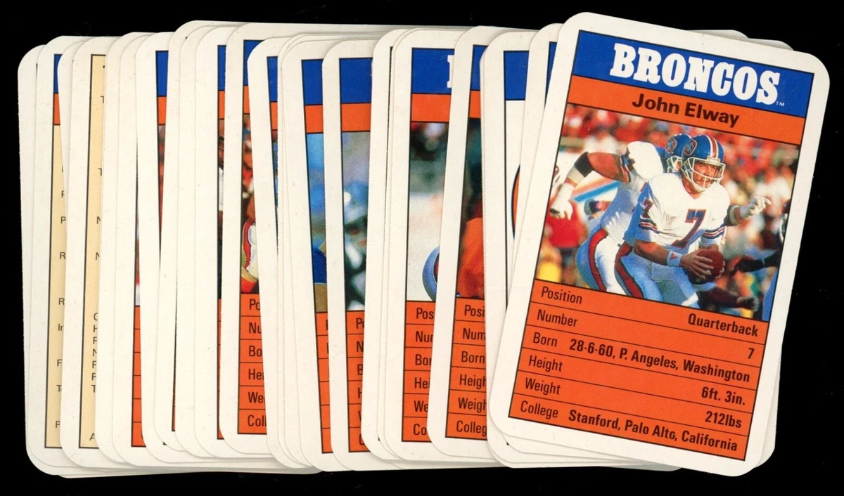 Vintage Denver Broncos John Elway Rookie Year 1970s 1980s