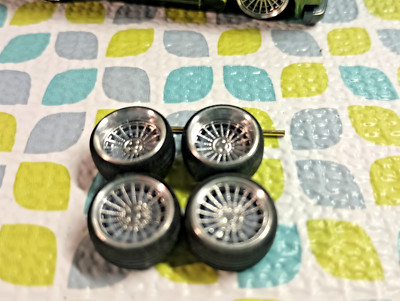 CUSTOM ALLOY WHEELS ROTIFORM LAS FITS ON HOT WHEELS 83 SILVERADO 1/64 ...