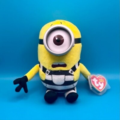 TY Beanie Baby - CARL (Prison Uniform) (Despicable Me 3) | eBay