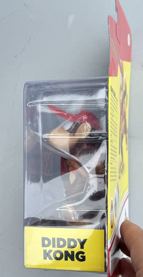 Nintendo Super Mario : Diddy Kong with Barrel 4" Action Figure NEW SOLD ...